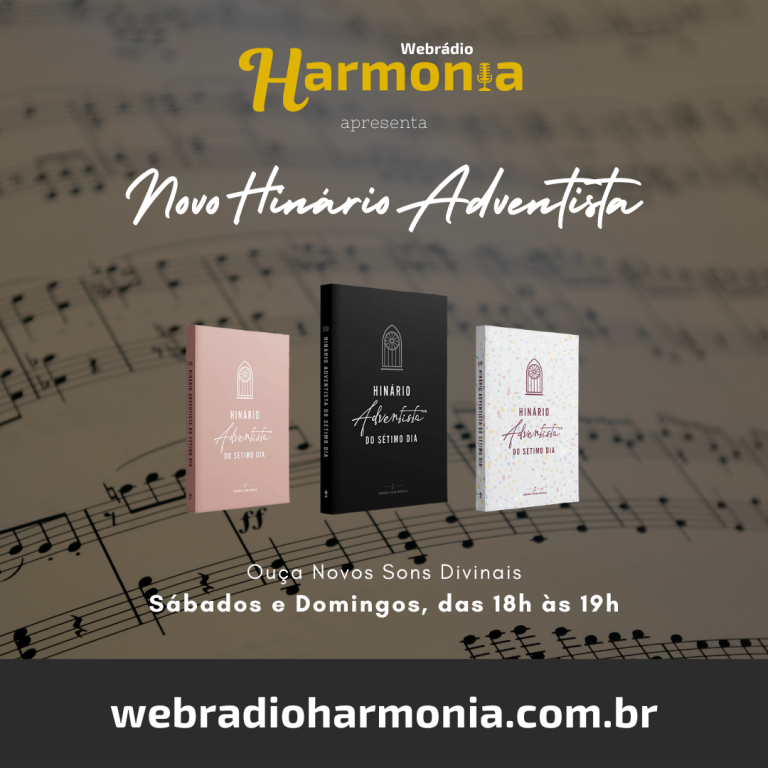 Novo Hinário Adventista na Webrádio Harmonia - Rede Harmonia